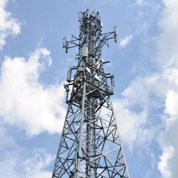 70m Angular Tower Steel Telecommunication Radio Broadcasting Mobile ...