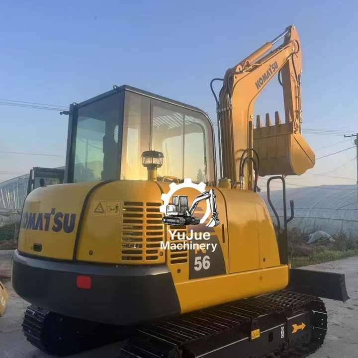 Used Japan Original 5 Ton Mini Excavators Komatsu PC56 Mini Excav Stock ...