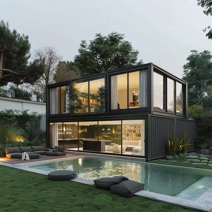 Luxury Container Villa - Fast Install & Customizable Space