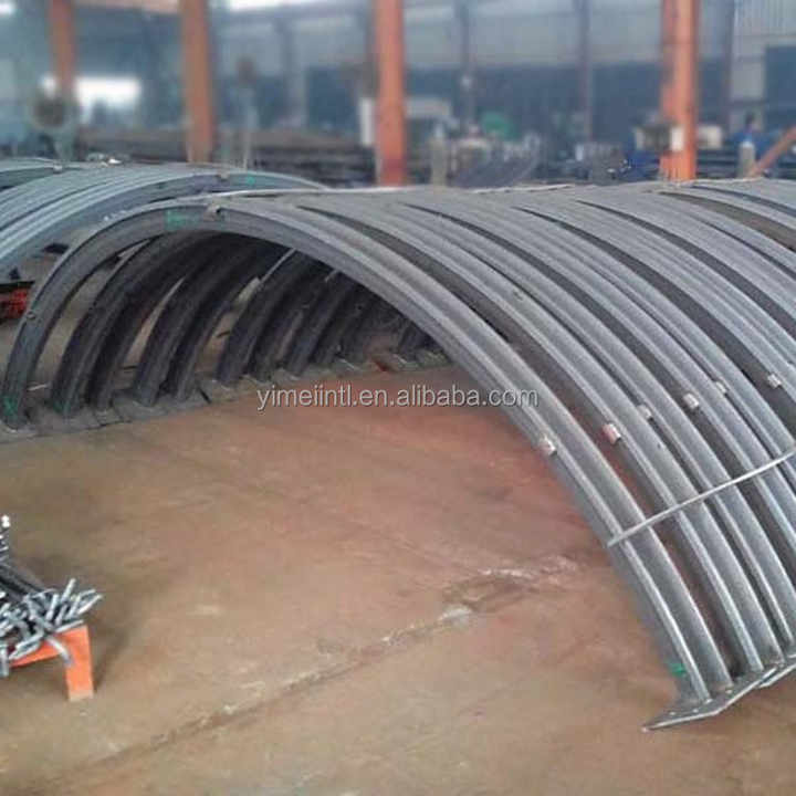 Steel Arch Supports Tunnel Yielding Support Yielding Arch Support ...