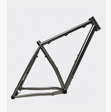 Titanium Disc Road Bike Frame 53cm - Lightweight, Durable Girder Frame ...