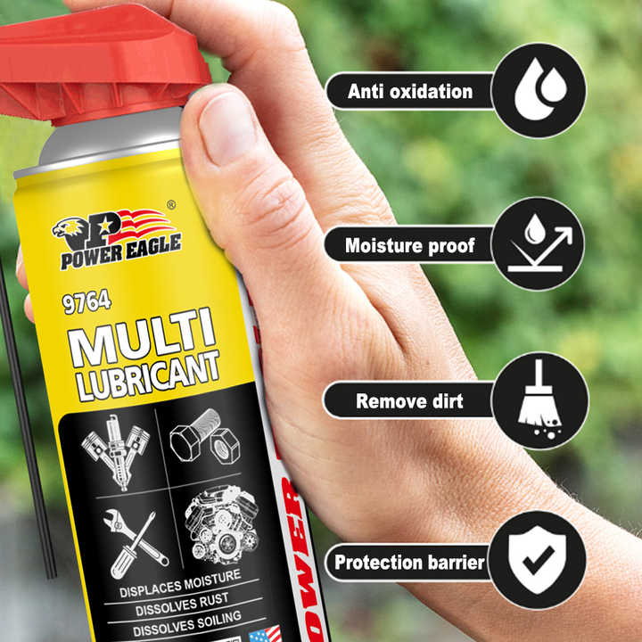 Power Eagle 450ML Dissolve Rust Spray Multi-Purpose Lubricant Penetrant ...