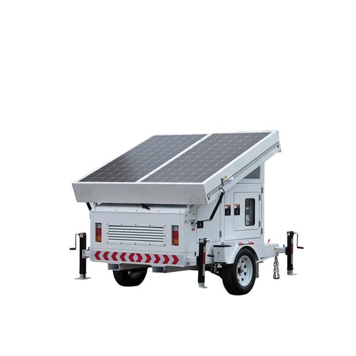 Portable Trailer Mounted off-Grid Power Station - 1200W