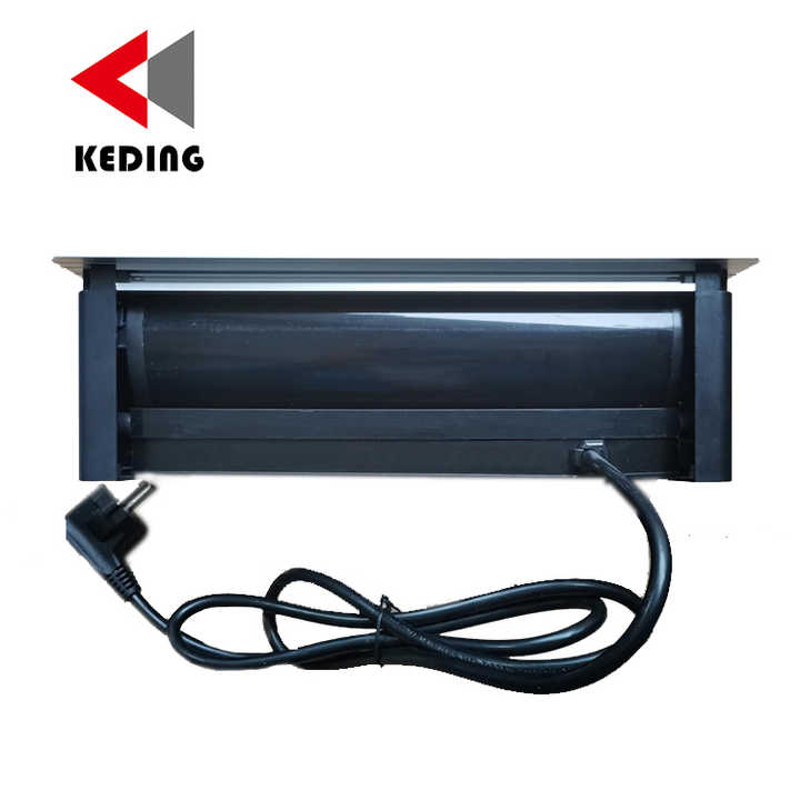 New Released Rotatable Flip Over Recessed Desktop Tabletop Power Socket ...