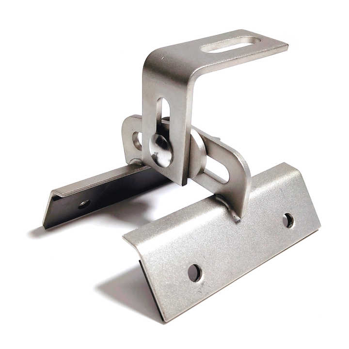 Stainless Steel Slotted Long Bracket Shelf Angle Heavy Duty Large L / U ...