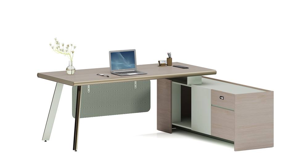 Modern Commercial Office Furniture Supervisor Desks in Wooden Board ...