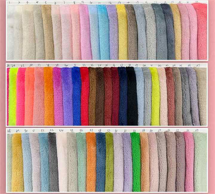 Super Soft Short Plush Fabric Waterproof Laminated Fabric Plush Toy ...