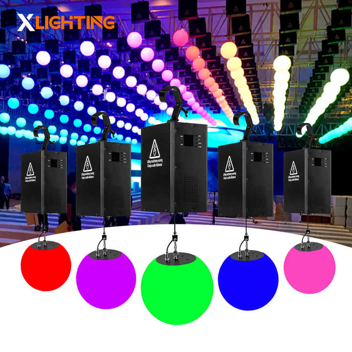150W DMX Control RGBW LED Kinetic Light Ball System for Stage Disco Dj ...