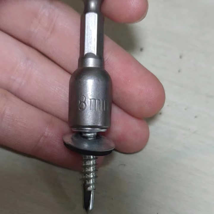 For Steel Beam Hex Washer Hexagon Socket Head With Epdm Wash 25mm Self ...
