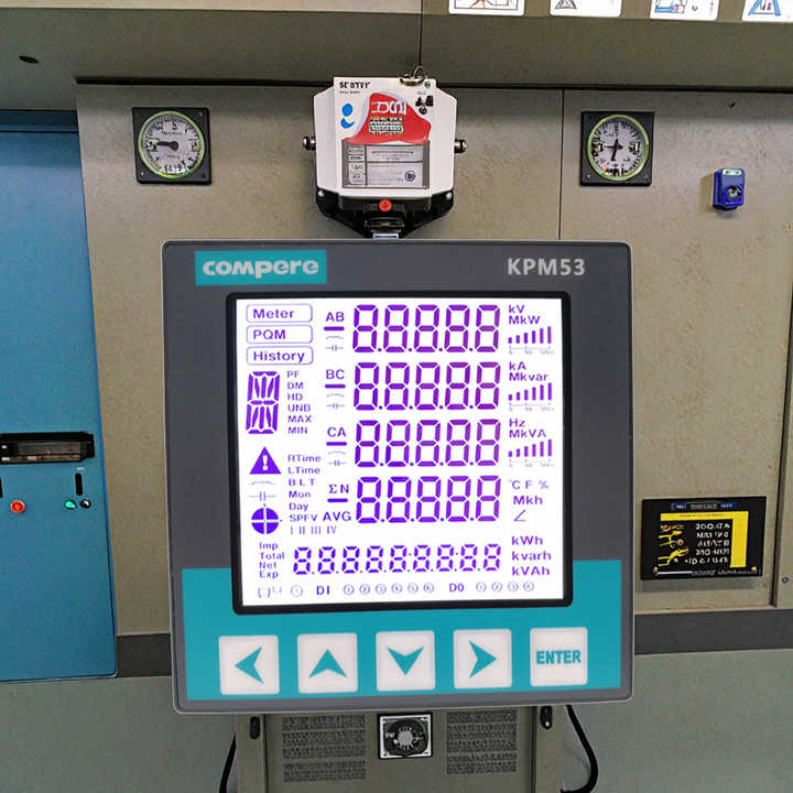 Three-Phase Energy Meter with Data Logger Modbus RTU Power Quality ...