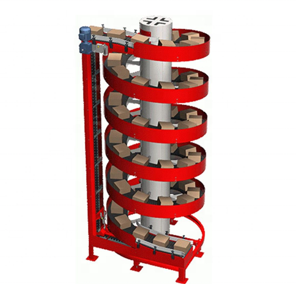 Boxes Vertical Indexed Conveyor - Efficient Material Handling