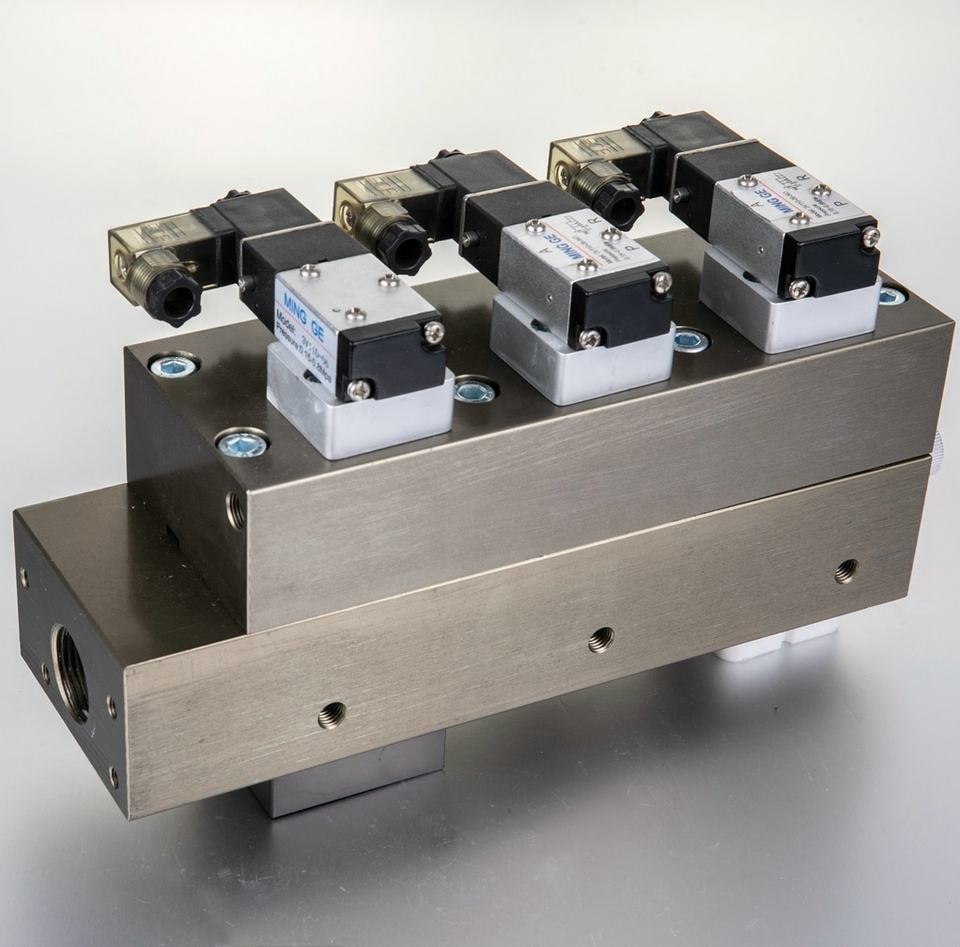 MGPC Plastic Bottle Blowing Solenoid Valve Unit - HPCV-03-A