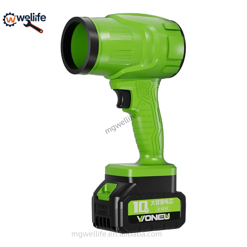 Wellife Brushless Cordless Leaf Blower High Power Turbo Fan for ...