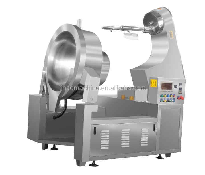 Industrial Type 100-500L Automatic Induction Heating Mixer