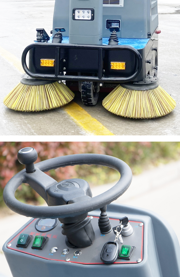 Heavy-duty Eco-friendly Commercial Sweeper Road Cleaning Equipment ...