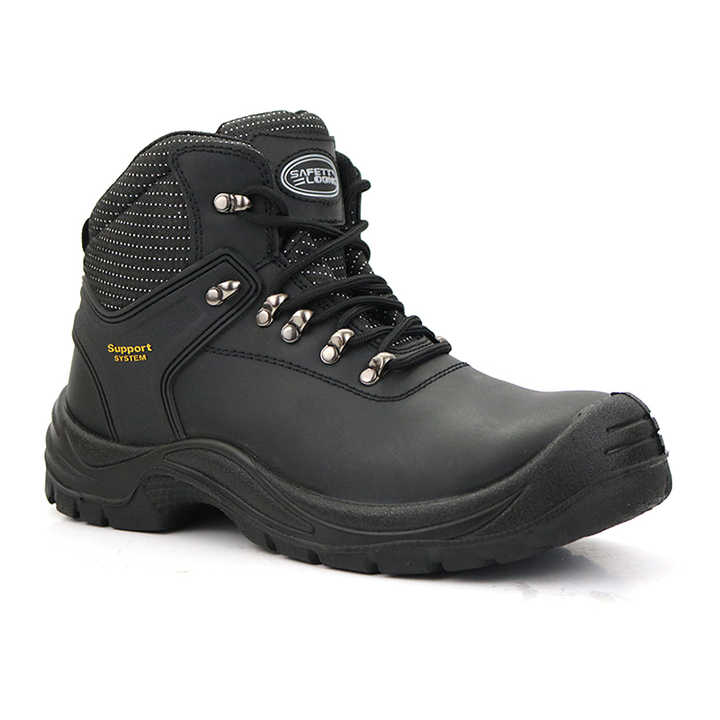 Industrial Steel Toe slip Wear Woodland Construction Leather Mechanical ...