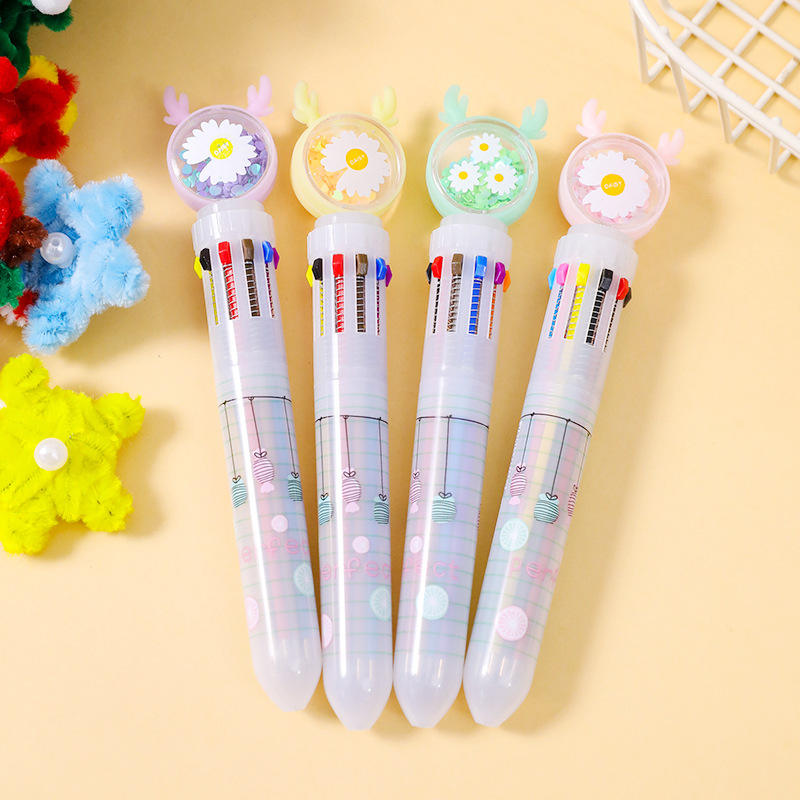 Students Stationery Creative Cute Sequin Transparent Multi Color 10 in ...