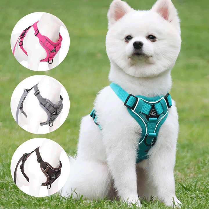 Adjustable No Pull Front Clip Reflective Soft Clip Dog Vest