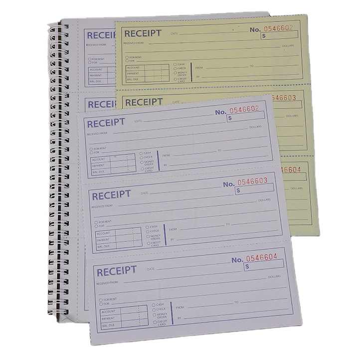 Custom Thank You Receipt Custom Receipt Book Personalized Multipurpose ...
