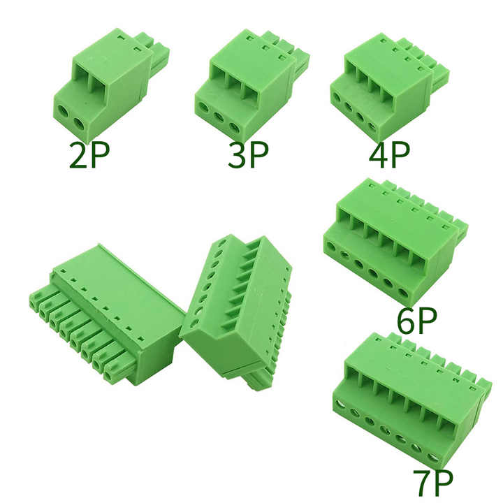 3.5MM Green Pluggable Terminal Blocks Connector 15EDGKC 3.5 3.81 ...