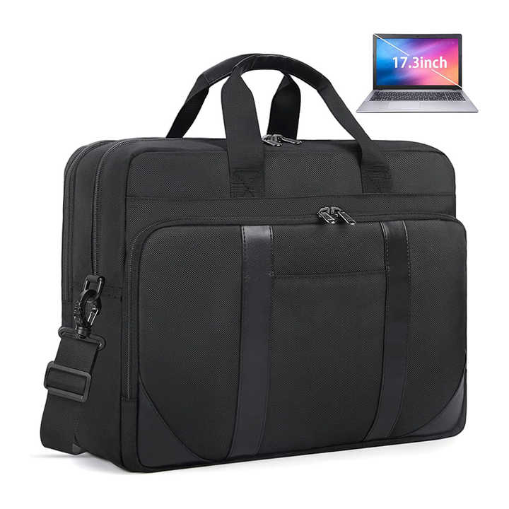 17 Inch Laptop Bag for Men Waterproof Laptop Briefcase Large Laptop ...