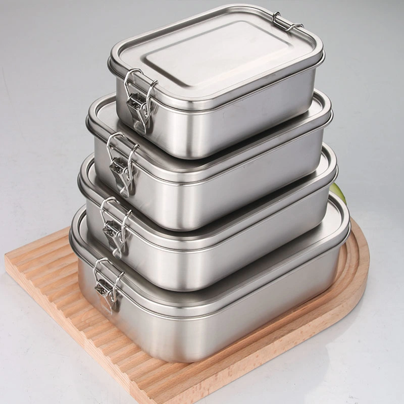 304 Stainless Steel Lunch Boxes - Durable & Insulated