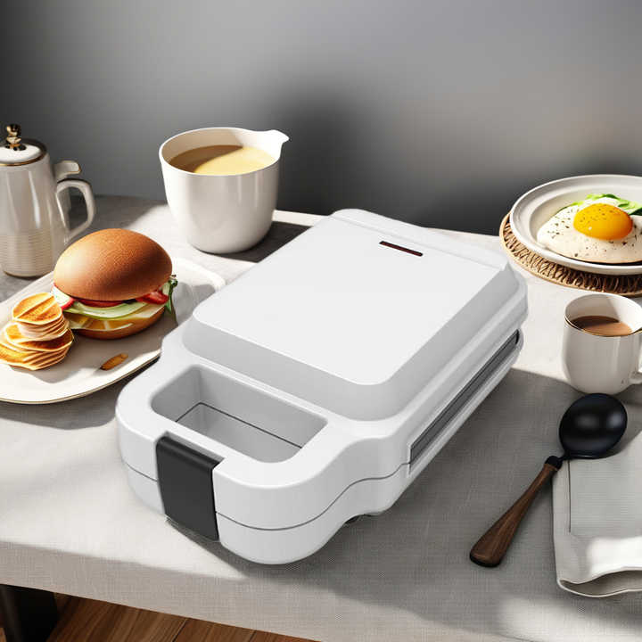 Customized 3 in 1 Toaster Grill Square Mini Waffle Maker Detachable ...