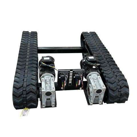 Adjustable Size Rubber Track Undercarriage Chassis Engineering Version ...