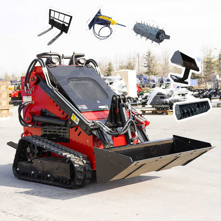 Mini Skid Steer Loader with Free Shipping & High Load Moment
