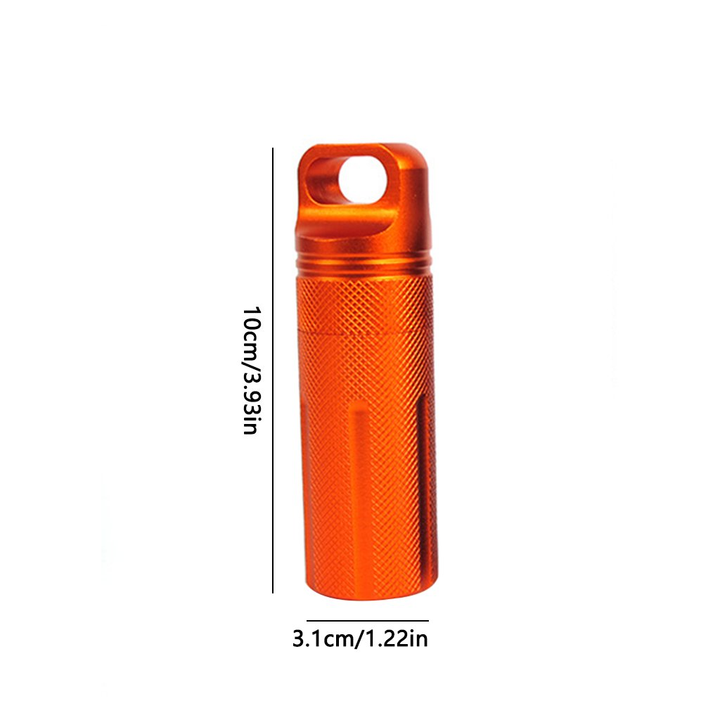 Custom Logo Aluminium Pill Box with Big Space for Brand Printing Custom ...