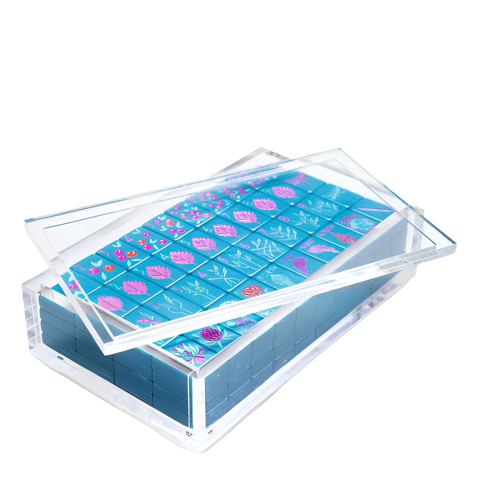Acrylic Transparent Modern Luxury Eco-Friendly American Style Mahjong ...