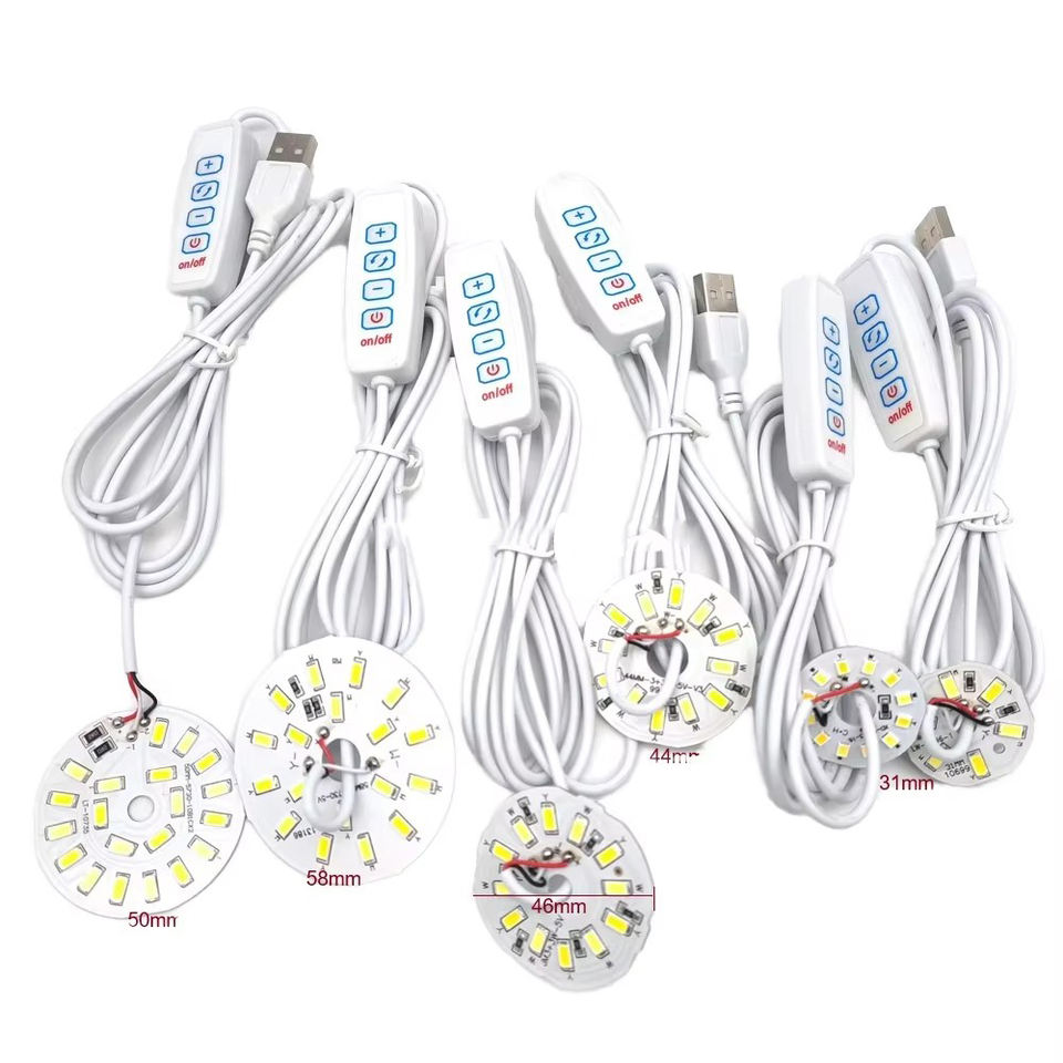 Customizable 5V Mini LED Night Lamp White CCT LED Chip Modern Design ...