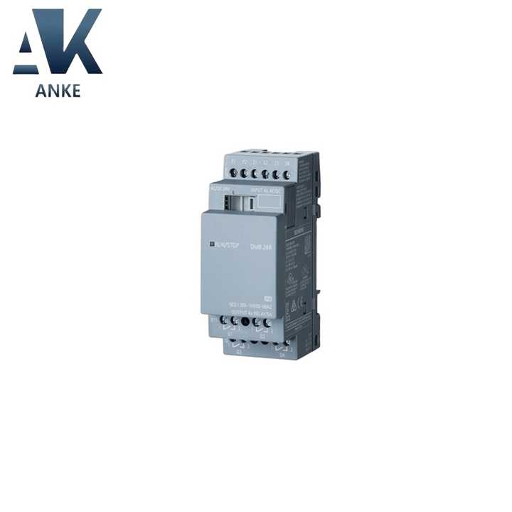 Siemens LOGO! I/O Module 6ED1055-1HB00-0BA2 - 4 Inputs, 4 Outputs