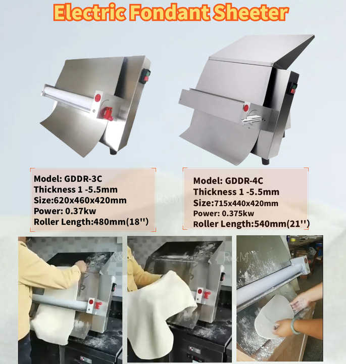 Manual Dough Sheeter for Bakery - Portable Lamination Tool for Crescent ...