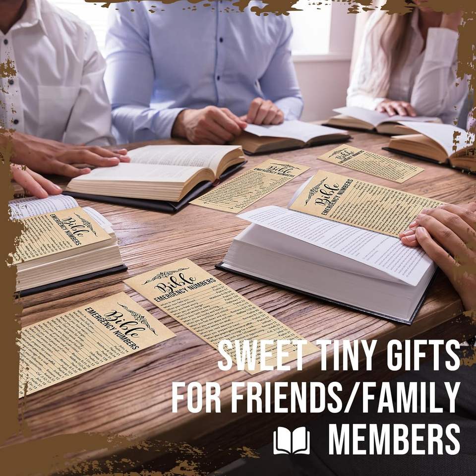 Christian Religious Bookmarks Bible Verse Church Welcome Gifts Sunday ...