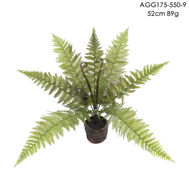 Artificial Leaves Fern Hanging Branch for Wedding Gift Decoration ...
