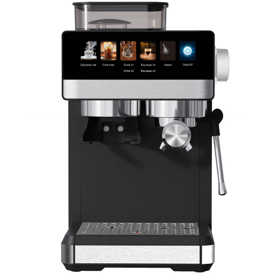 20 Bar Semi Automatic Espresso Machine Portable Stainless Steel ...
