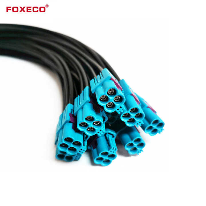 FOXECO Automotive RF Cable - Quad Mini Fakra 4pin Connector