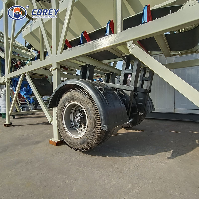 Corey 2026 New High Performance Portable Mobile Concrete Batching Plant ...