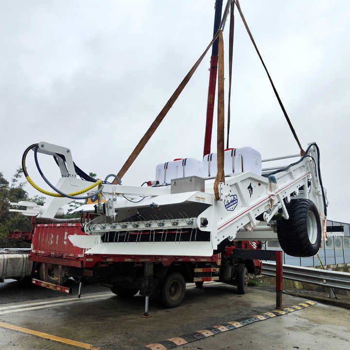 Diesel Fuel New Beach Sweeper Cleaner Towed Sand Cleaning Machine Dry ...