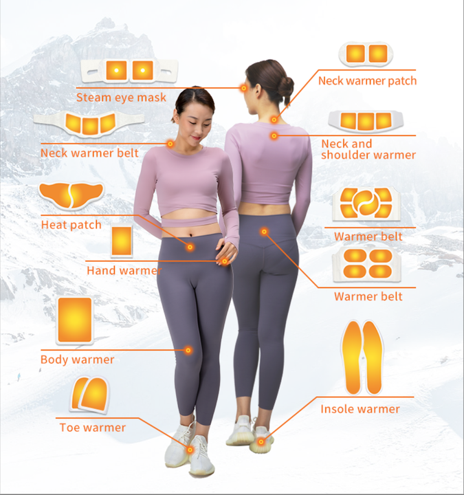 CE(MDR) Self Heating Womb Warmer Patch Menstrual Cramps Heat Waist Back ...