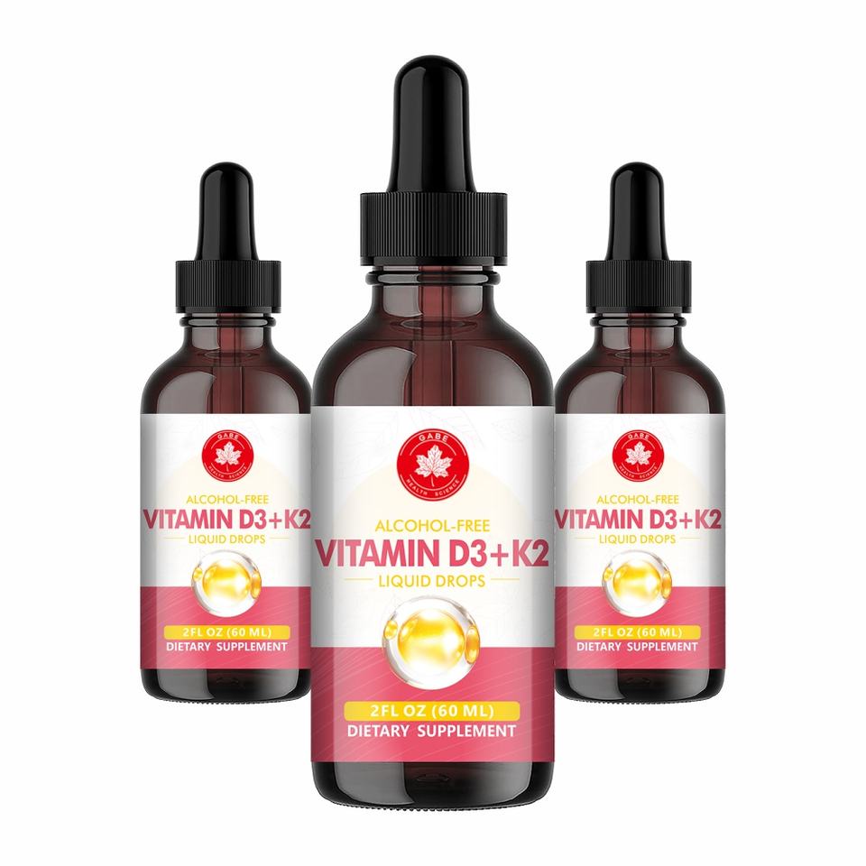 OEM/ODM Private Label D3-K2 Vitamins Drops Oral Liquid for Adult Boost ...