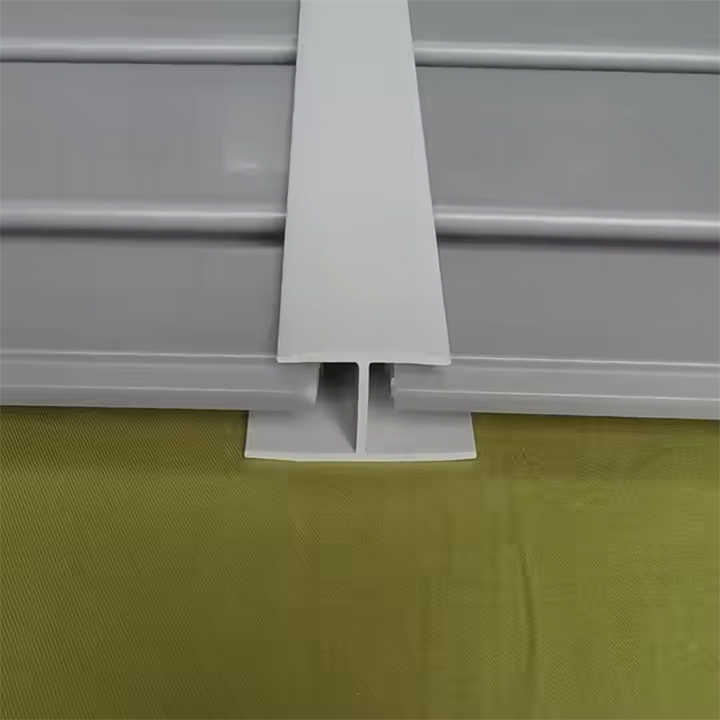Unipower Vinyl PVC U Trim Connective Moulding Slatwall Panel Tile Trim ...