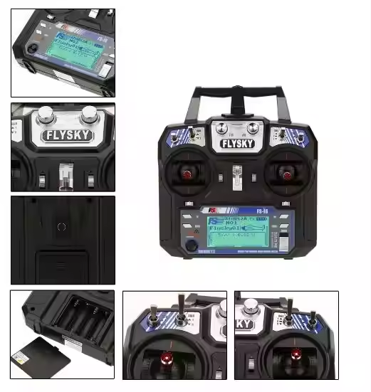 FLYSKY FS I6 2.4G 6ch Transmitter and Receiver System for Drones