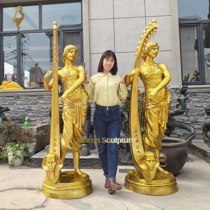 Life Size Sexy Bronze Women Statue - Beautiful Sculpture