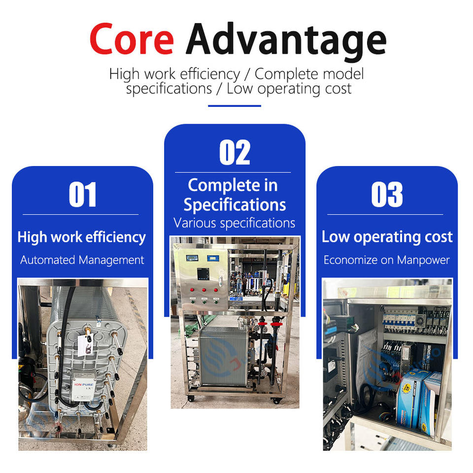 Dedicated for Laboratory Use 12680 US Gal/day EDI Machine That Can ...