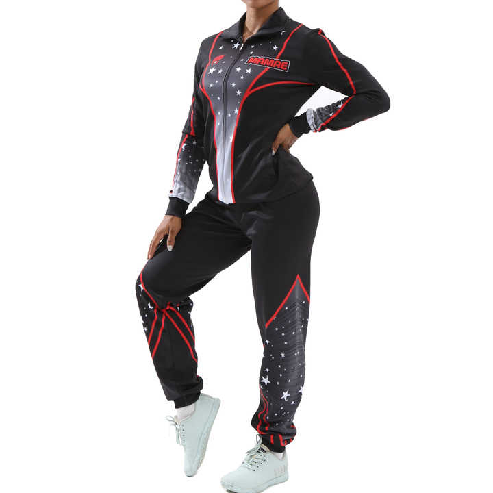 Custom Sublimated Tracksuit for Cheerleading Warm-ups