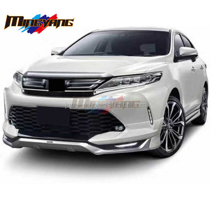 Body Kit Car Bumper Lip Grille for Harrier 2018 Modellista Design