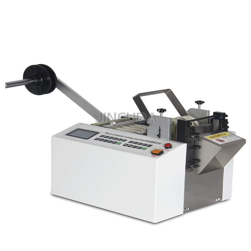 Microcomputer Automatic Tube Cutting Machine for PVC Silicone and Heat ...
