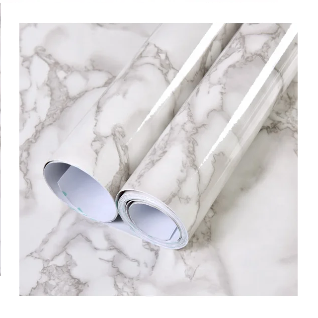 waterproof marble room removeable self adhesive peel stick wallpapers ...